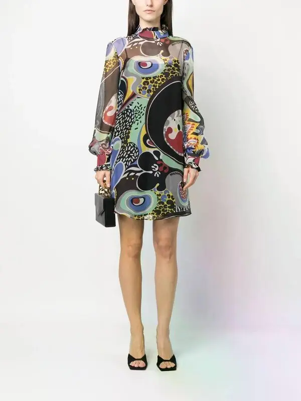 Moschino Floral-print Shift Dress