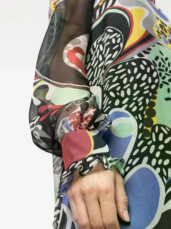 Moschino Floral-print Shift Dress