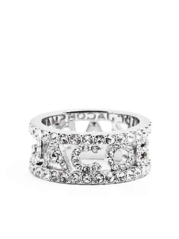 Marc Jacobs The Monogram Pavé Ring