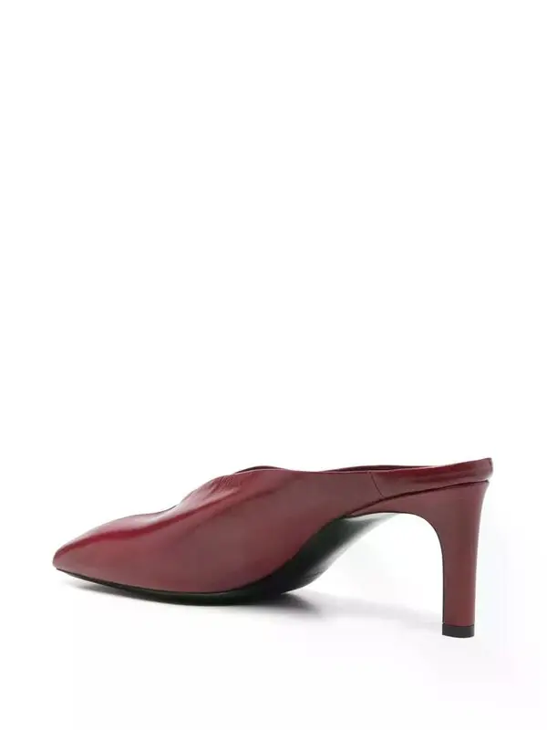 JIL SANDER 70mm Leather Mules