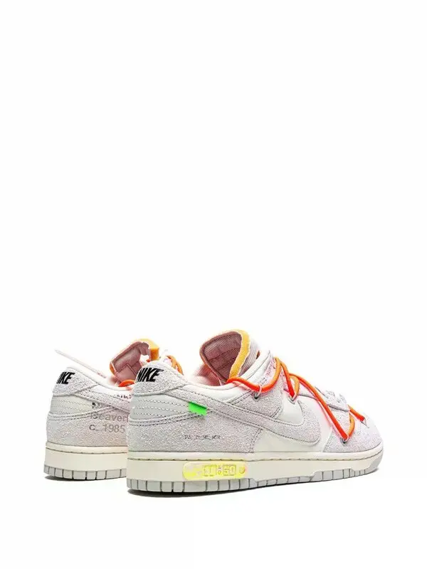 Nike X Off White Dunk Low Lot 11 Sneakers - Neutrals
