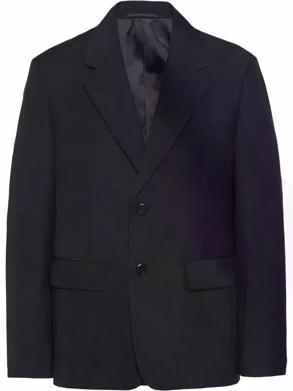 Prada Single-breasted Wool Blazer