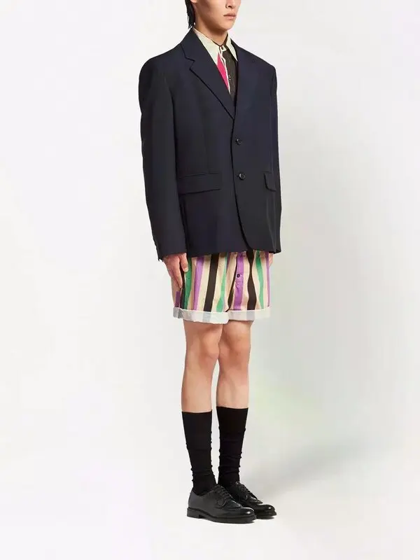 Prada Single-breasted Wool Blazer