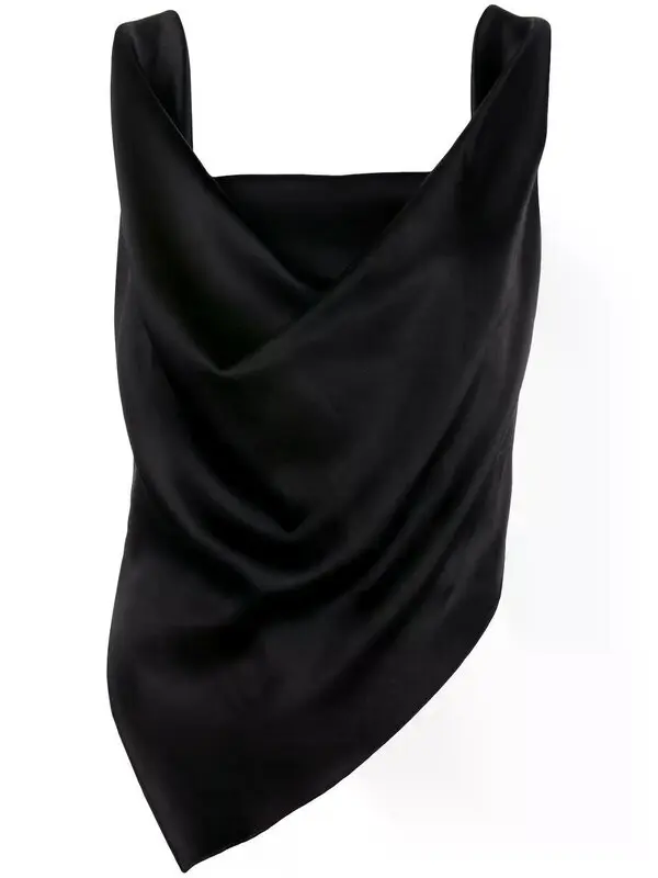 Nanushka Petra Sleeveless Blouse - Black