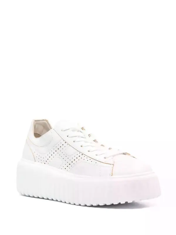 Hogan H-stripes Sneakers - White