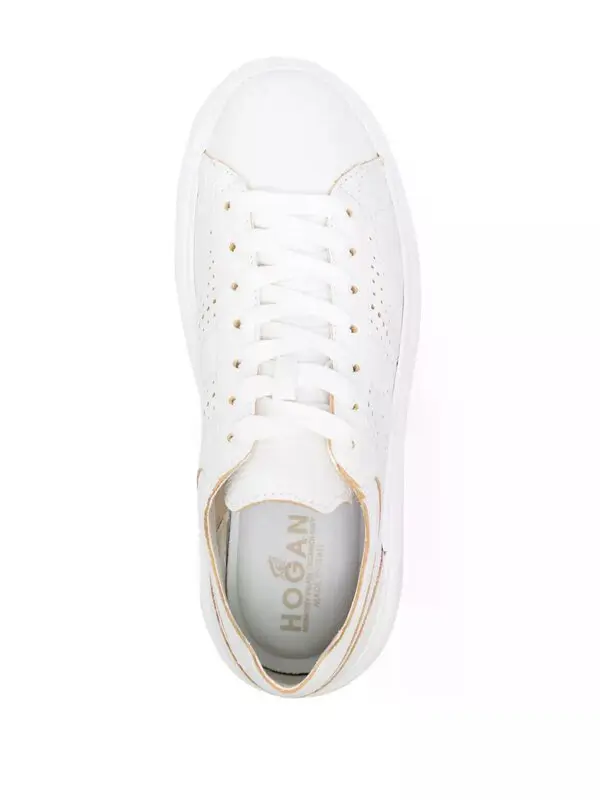 Hogan H-stripes Sneakers - White