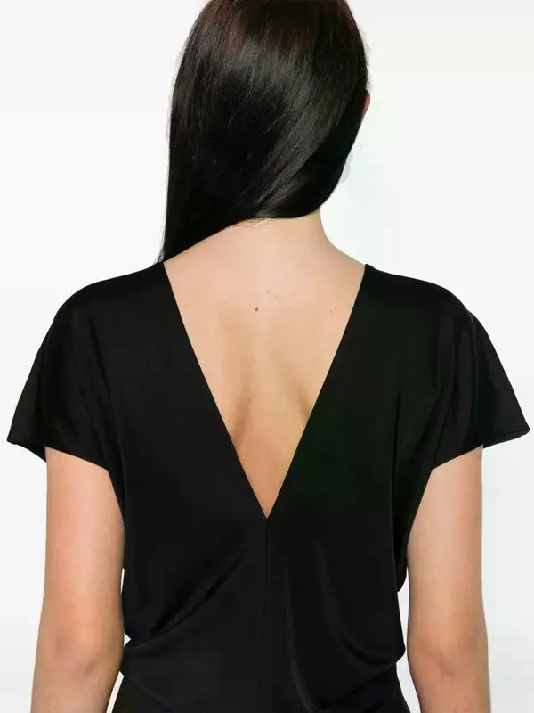 Khaite Ima Maxi Dress - Black