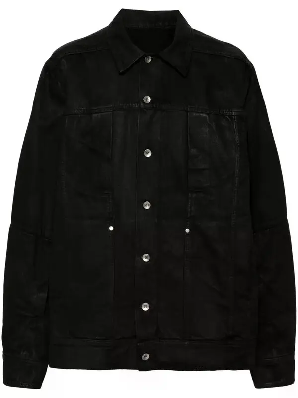 Rick Owens Worker Cotton Shirt Jacket