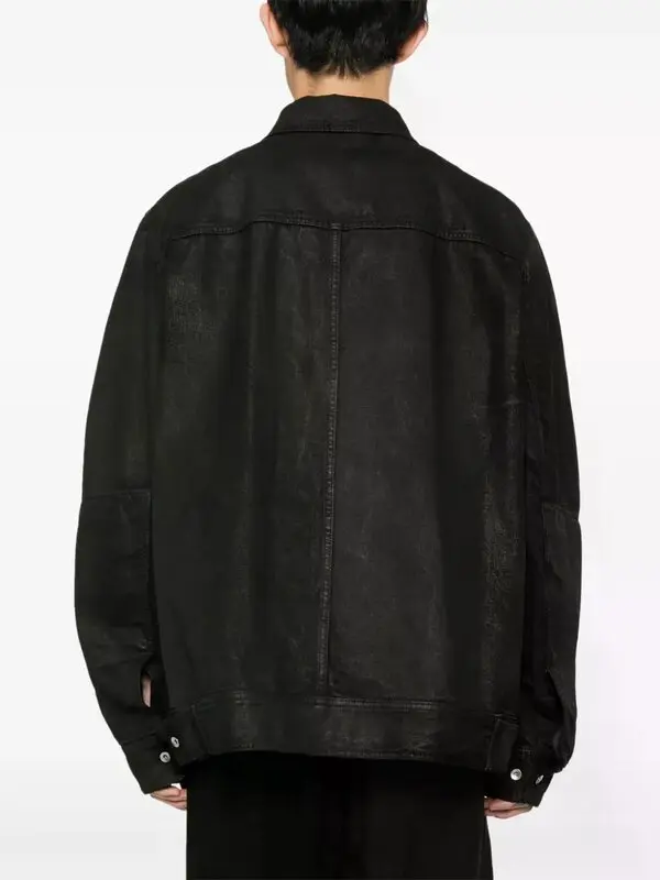 Rick Owens Worker Cotton Shirt Jacket