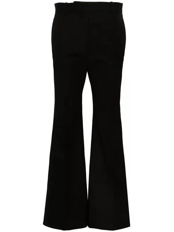 JOSEPH Tafira Mid-rise Flared Trousers