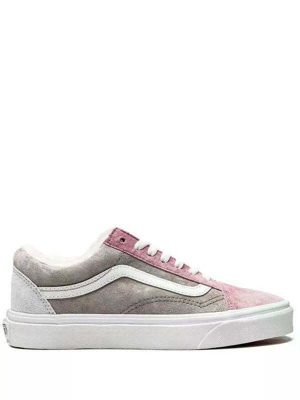 VANS Old Skool Pig Suede Sherpa Sneakers - Pink