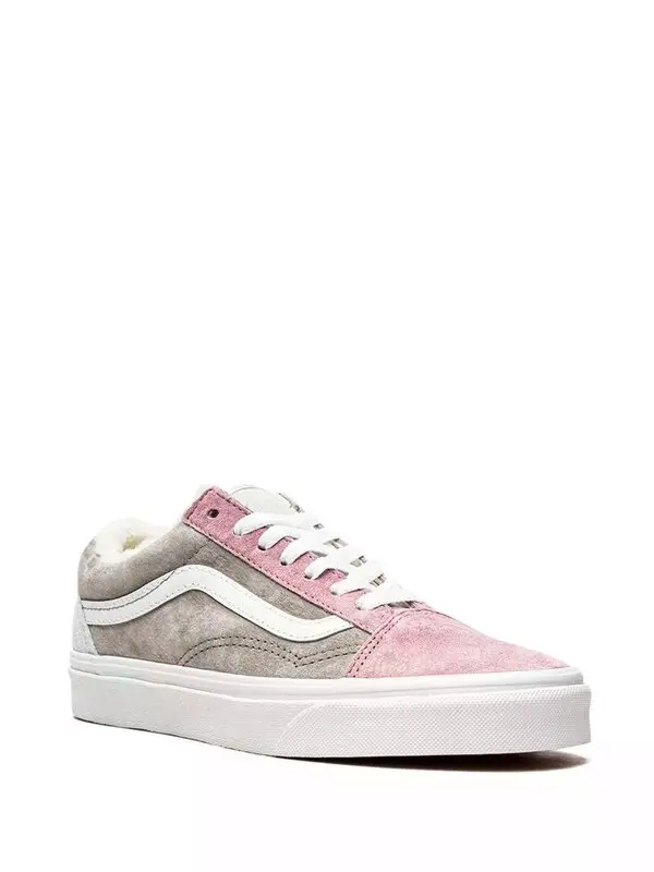 VANS Old Skool Pig Suede Sherpa Sneakers - Pink