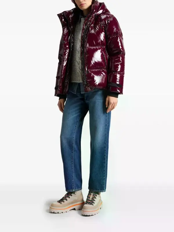 Woolrich Glossy-finish Parka Coat