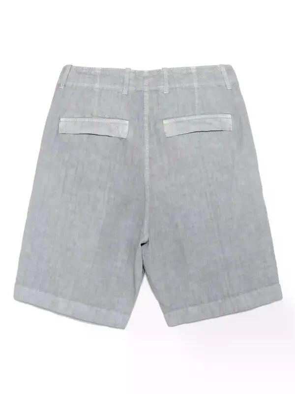 Eleventy Pocketed Linen Shorts