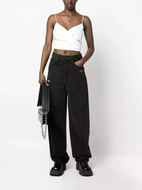 Iceberg Wraparound Cotton Top