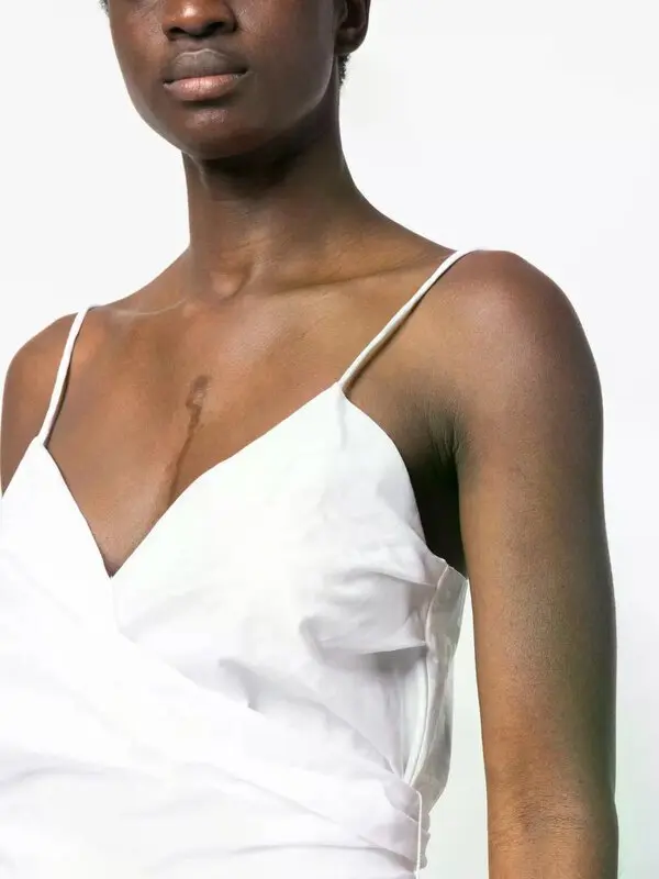 Iceberg Wraparound Cotton Top