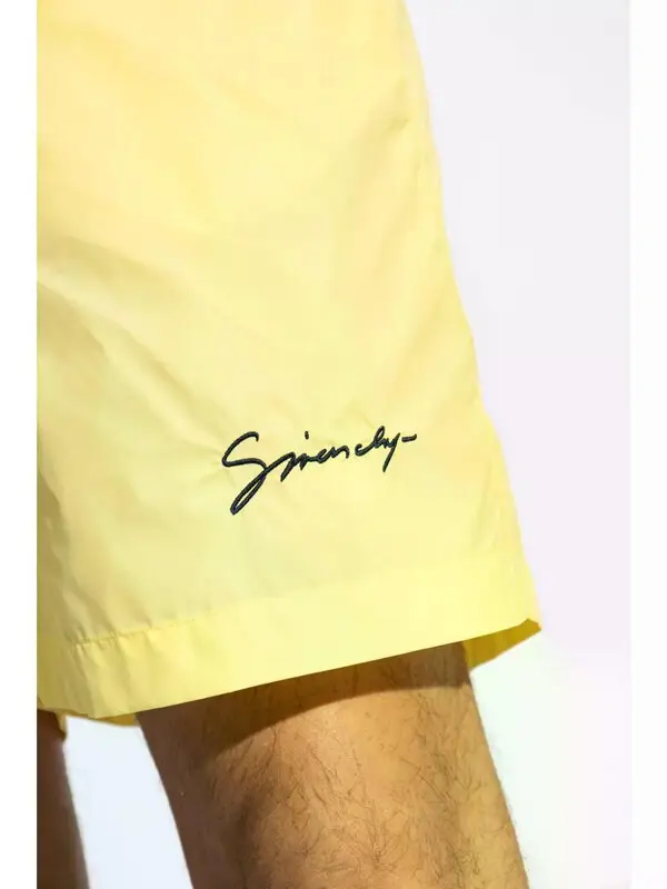 Givenchy Logo-embroidered Swim Shorts