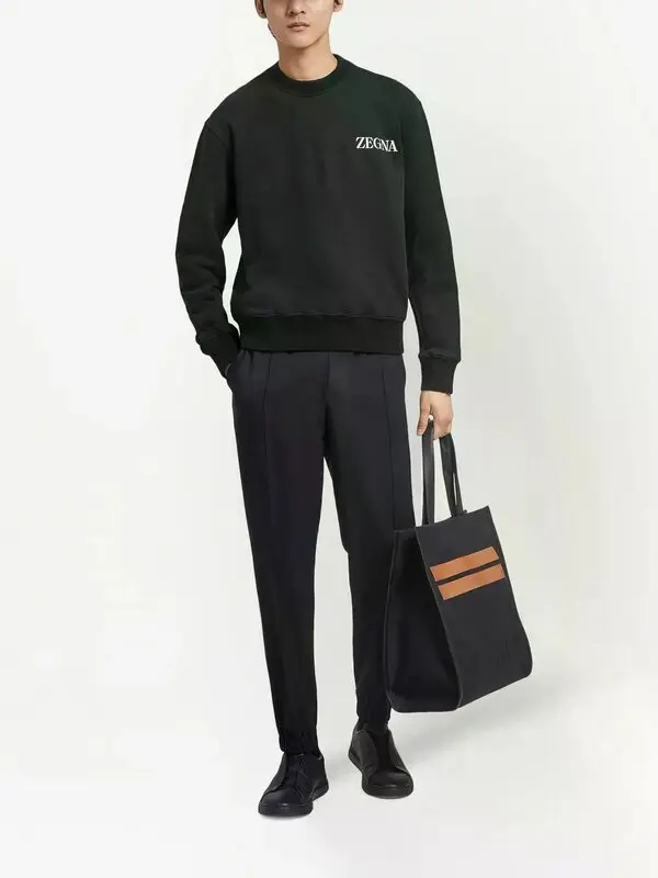 Zegna High Performance™ Wool Joggers - Black