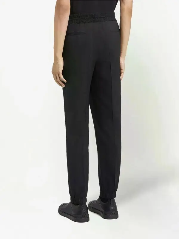 Zegna High Performance™ Wool Joggers - Black
