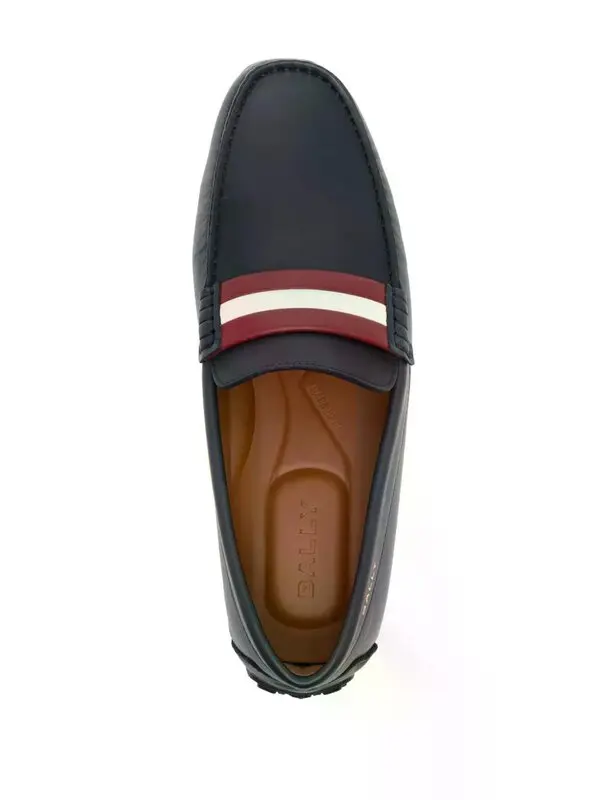 Bally Pilot Leather Loafers