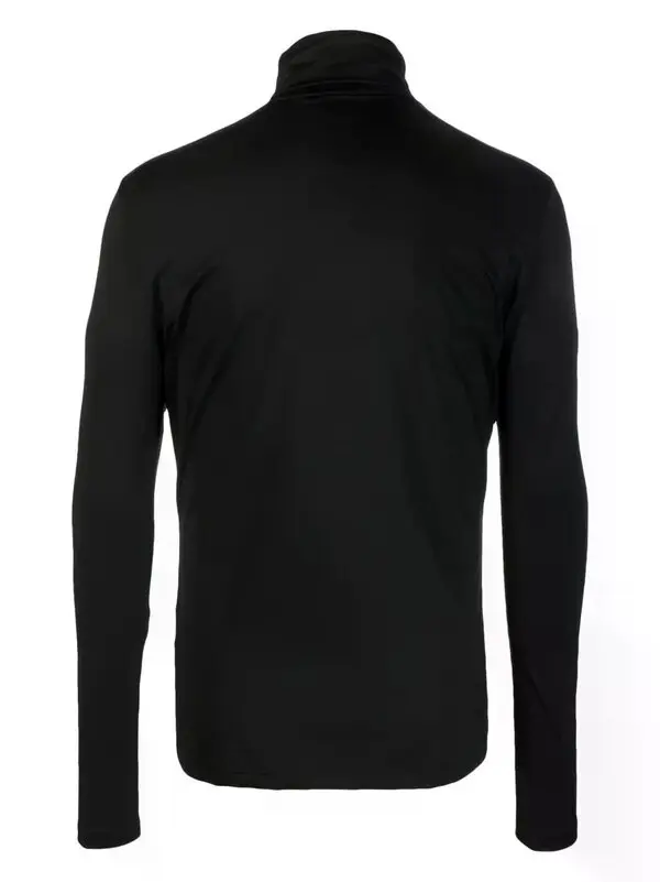 VTMNTS Logo-patch Roll-neck Jumper