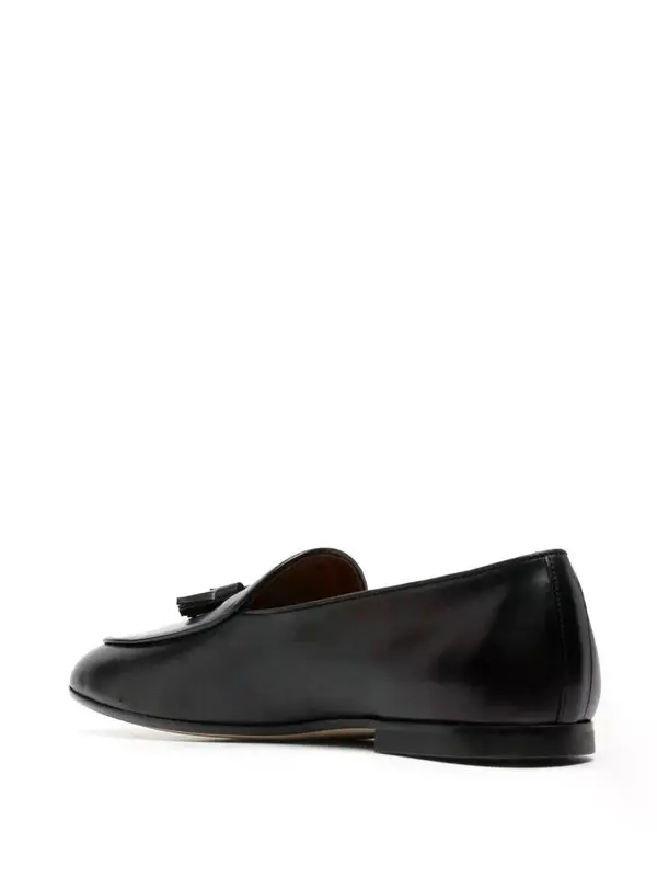TOD'S Leather Tassels Loafers