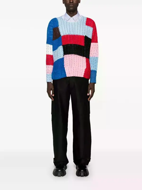 Marni Cotton Cargo Pants - Black