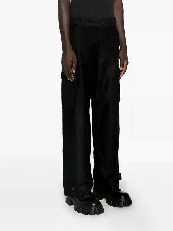 Marni Cotton Cargo Pants - Black