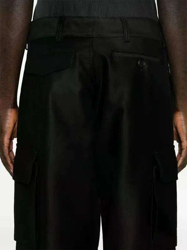 Marni Cotton Cargo Pants - Black