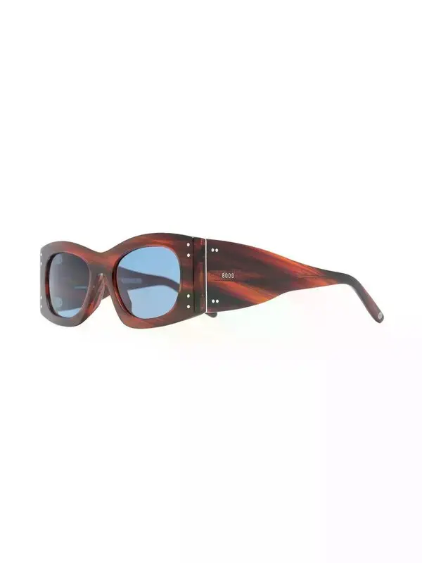 RETROSUPERFUTURE Sculpted-design Sunglasses