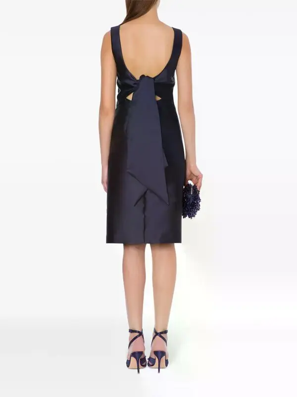 Alberta Ferretti Silk-satin Dress