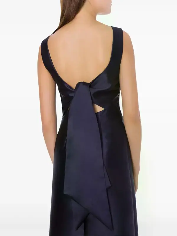 Alberta Ferretti Silk-satin Dress