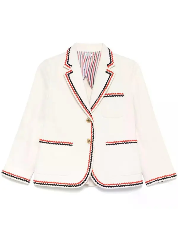 Thom Browne Rwb-stripe Blazer
