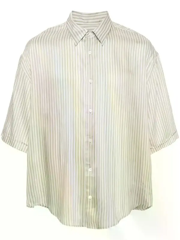 AMI Paris De Coeur Monogram-motif Shirt