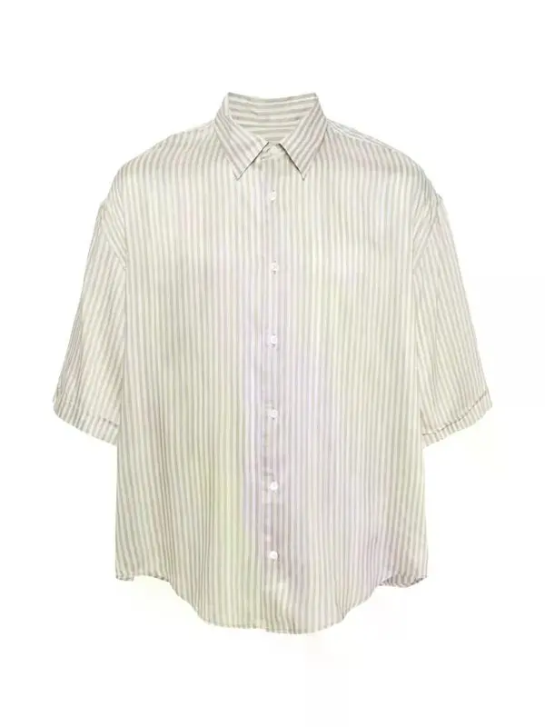 AMI Paris De Coeur Monogram-motif Shirt
