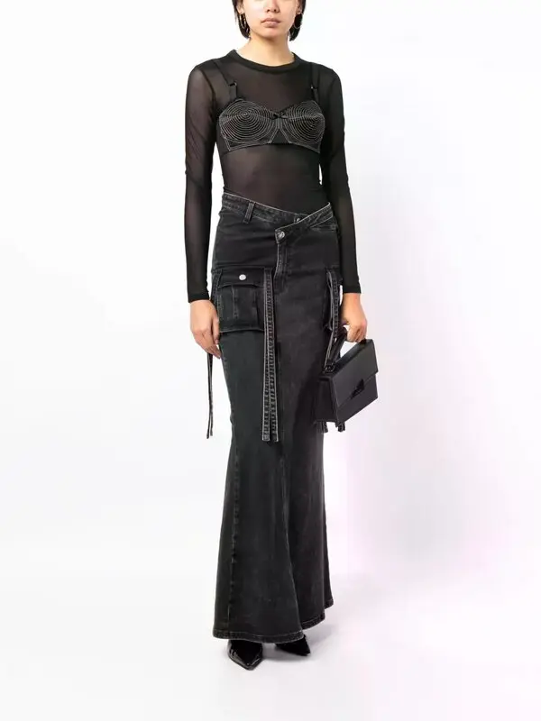 Vaquera Mesh Long-sleeved Top