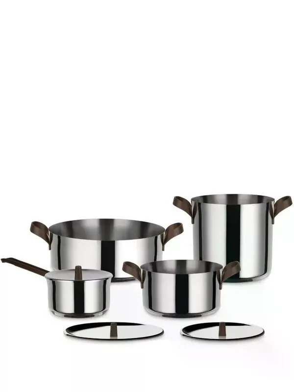 ALESSI Edo Cookware Set - Silver