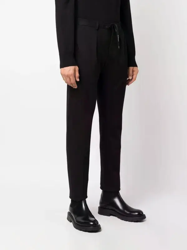 CIRCOLO 1901 Tapered Leg Stretch-cotton Trousers