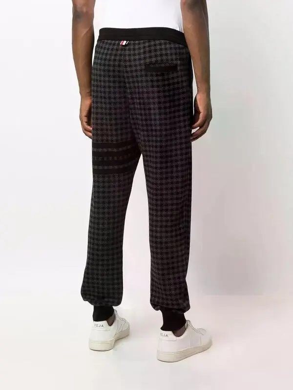 Thom Browne Houndstooth-check Track Pants