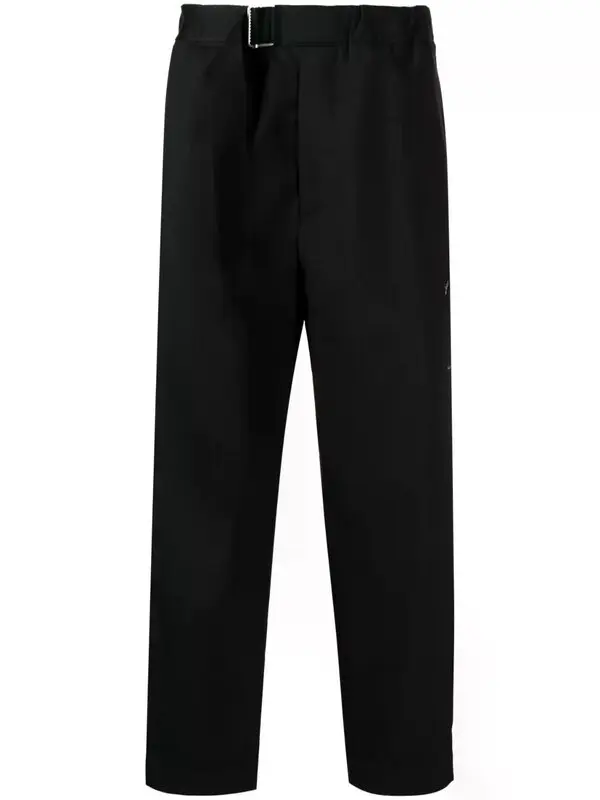 OAMC Belted-waist Cropped Trousers