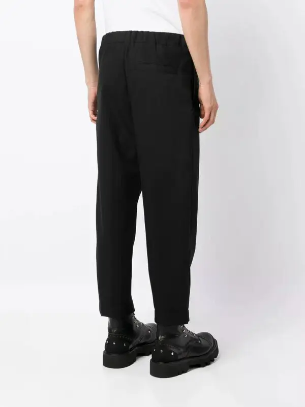 OAMC Belted-waist Cropped Trousers