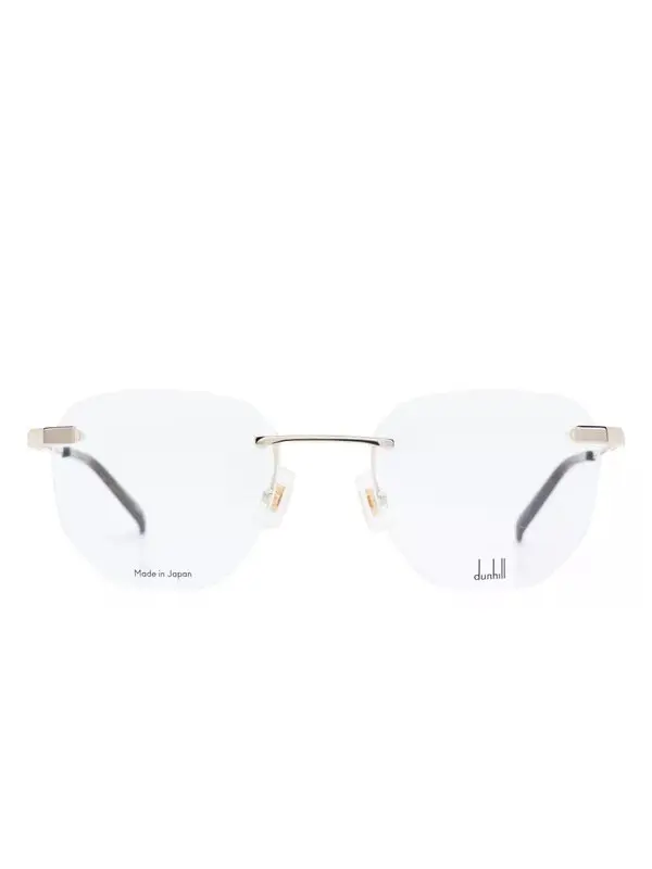 Dunhill Rimless Glasses - Gold