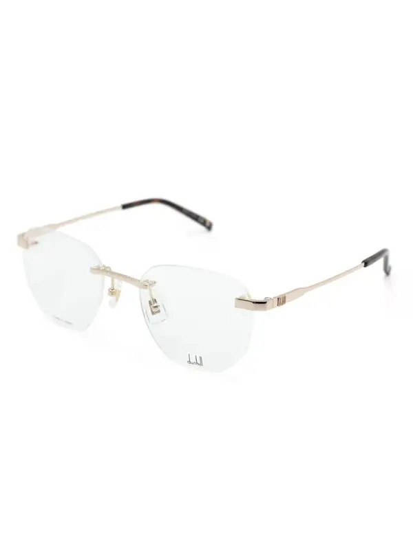 Dunhill Rimless Glasses - Gold