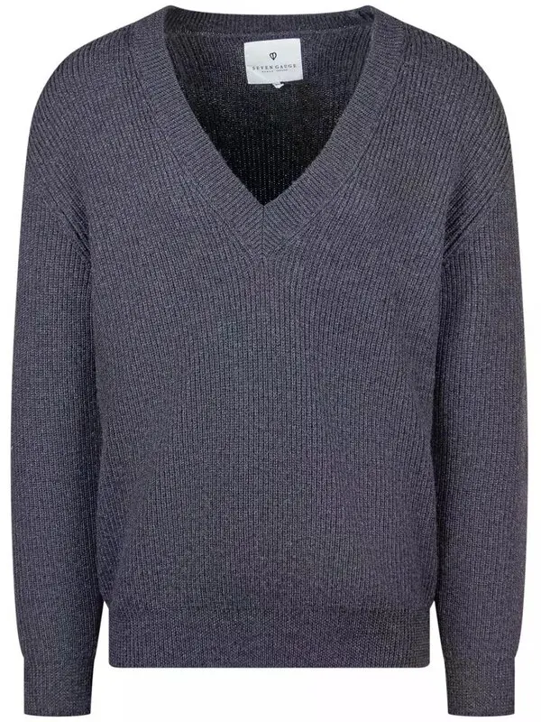 SEVEN GAUGE Knitted Merino Wool Jumper