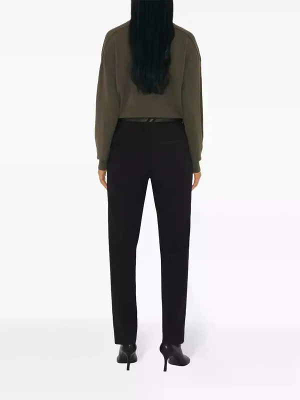 Burberry Wool High Neck Sweater - Brown