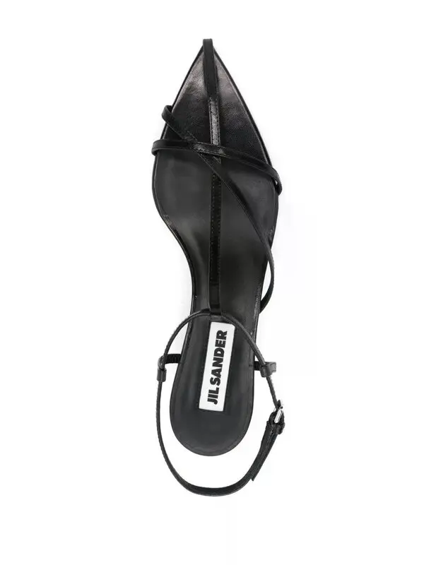 JIL SANDER 35mm Tripon Sandals - Black
