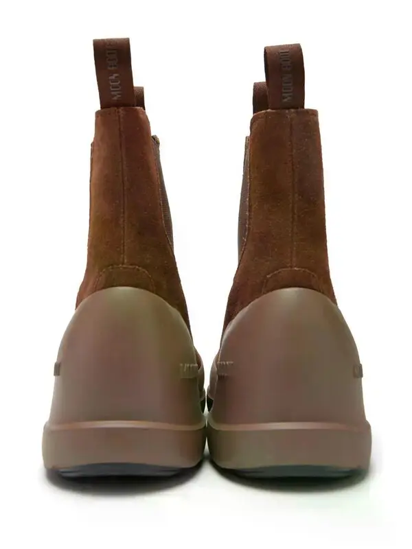 Moon Boot Luna Logo-print Boots - Brown