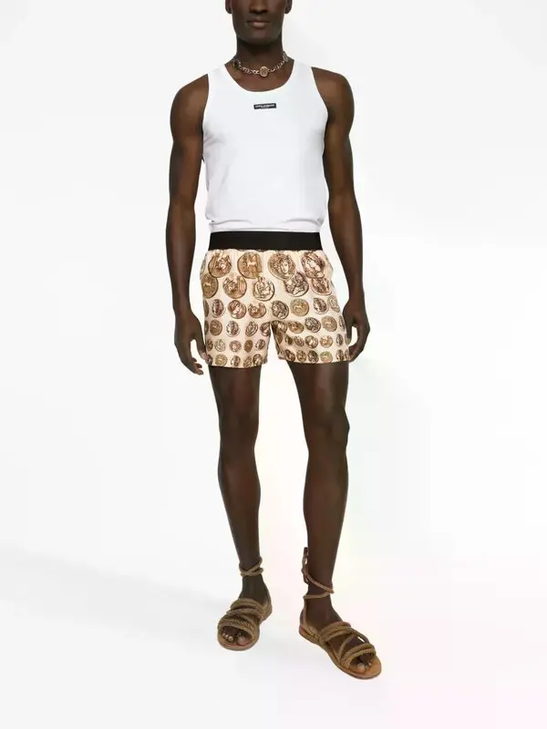 Dolce & Gabbana Logo-patch Tank Top