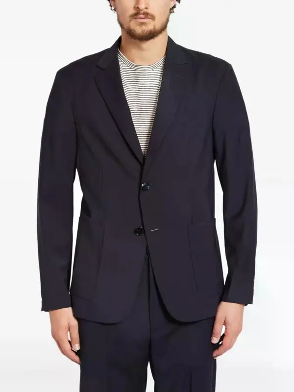 Barena Venezia Single-breasted Blazer - Blue