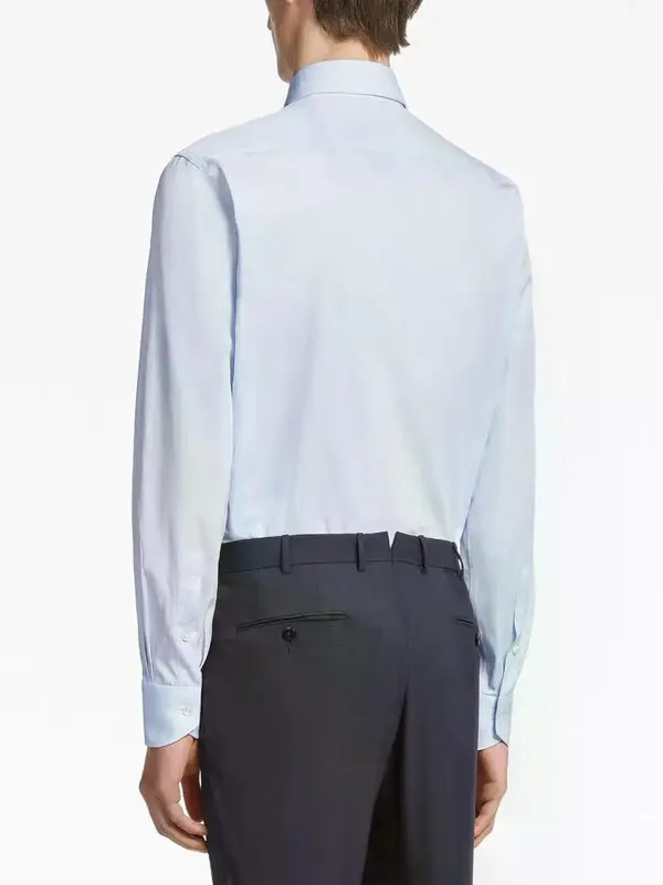 Zegna Centoventimila Micro-stripe Shirt